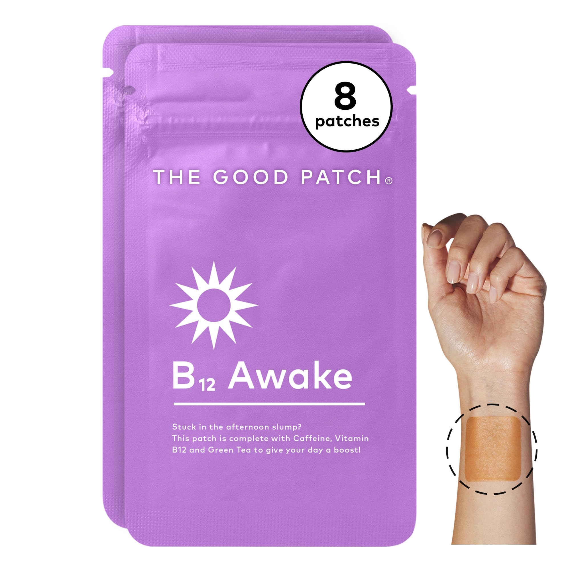 Mua The Good Patch B12 Awake Patch, Natural Patch with Caffeine, B12, and Green Tea Extract ...