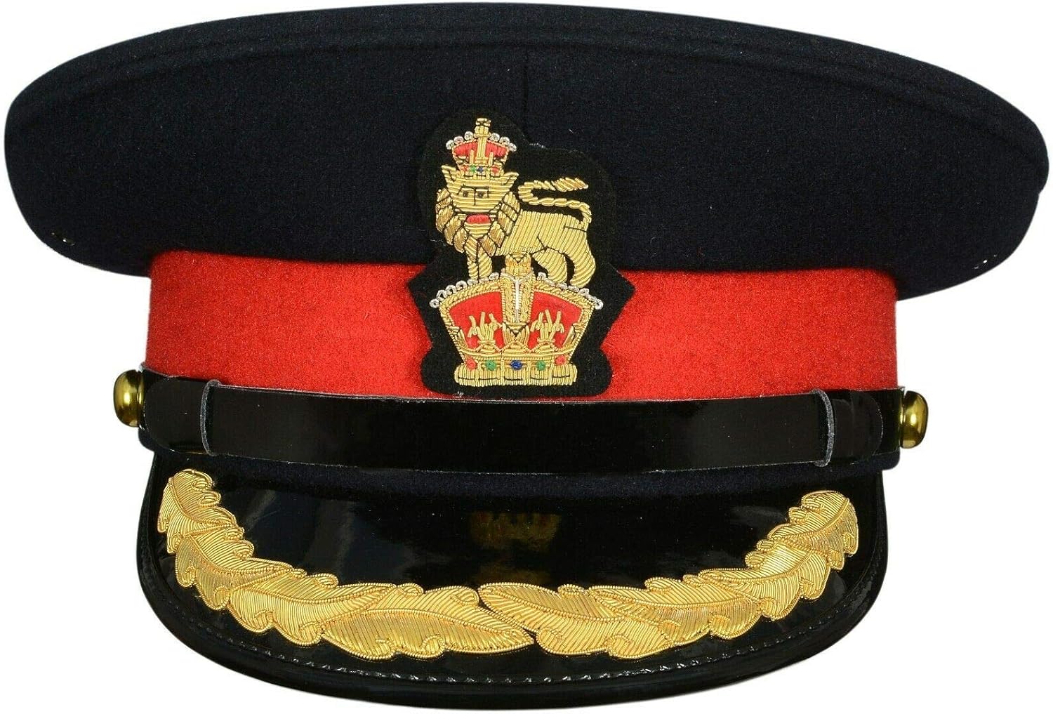 handembroideryuk British Army Staff Officer No 1 Service Dress Cap for ...