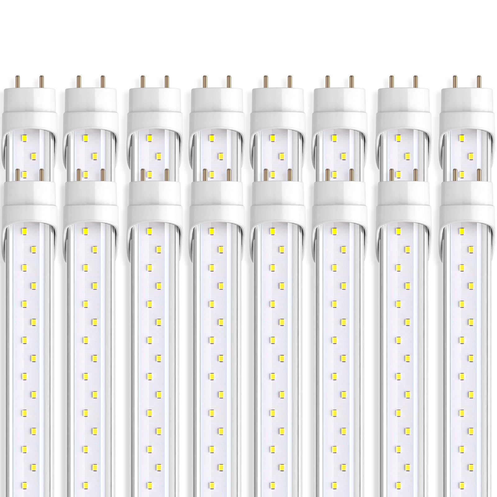 Mua Barrina 4FT LED Ballast Bypass Bulbs, Dual-End Powered G13 24W, T8 LED Bulbs 4 Foot, 6000K ...