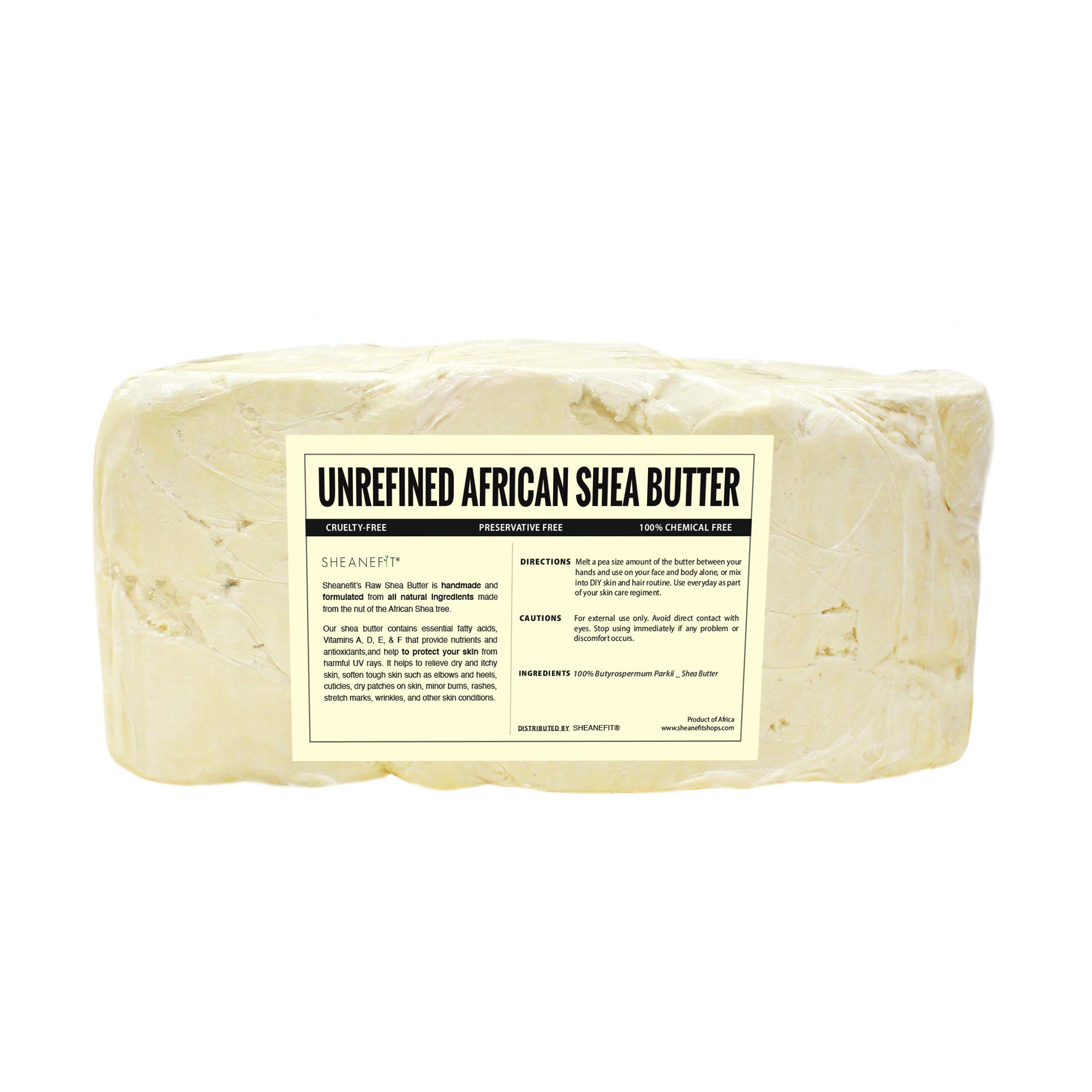 Mua Sheanefit Raw Unrefined Ivory African Shea Butter Bulk Bar- Use ...