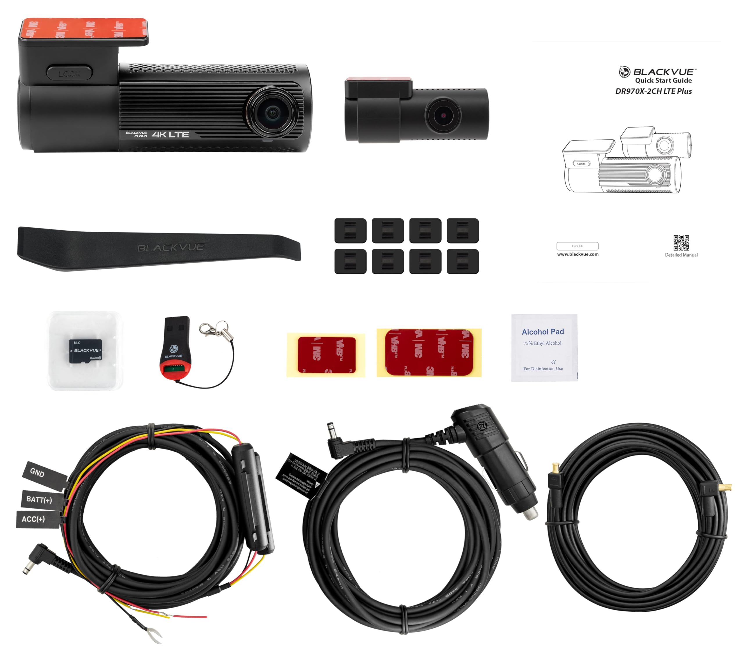 Mua BlackVue DR970X-2CH LTE Plus NA 256GB | 2 Channel 4K LTE Cloud ...