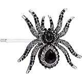 Amazon.com: EVER FAITH Silver-Tone Black Spider Hair Side Comb Austrian ...
