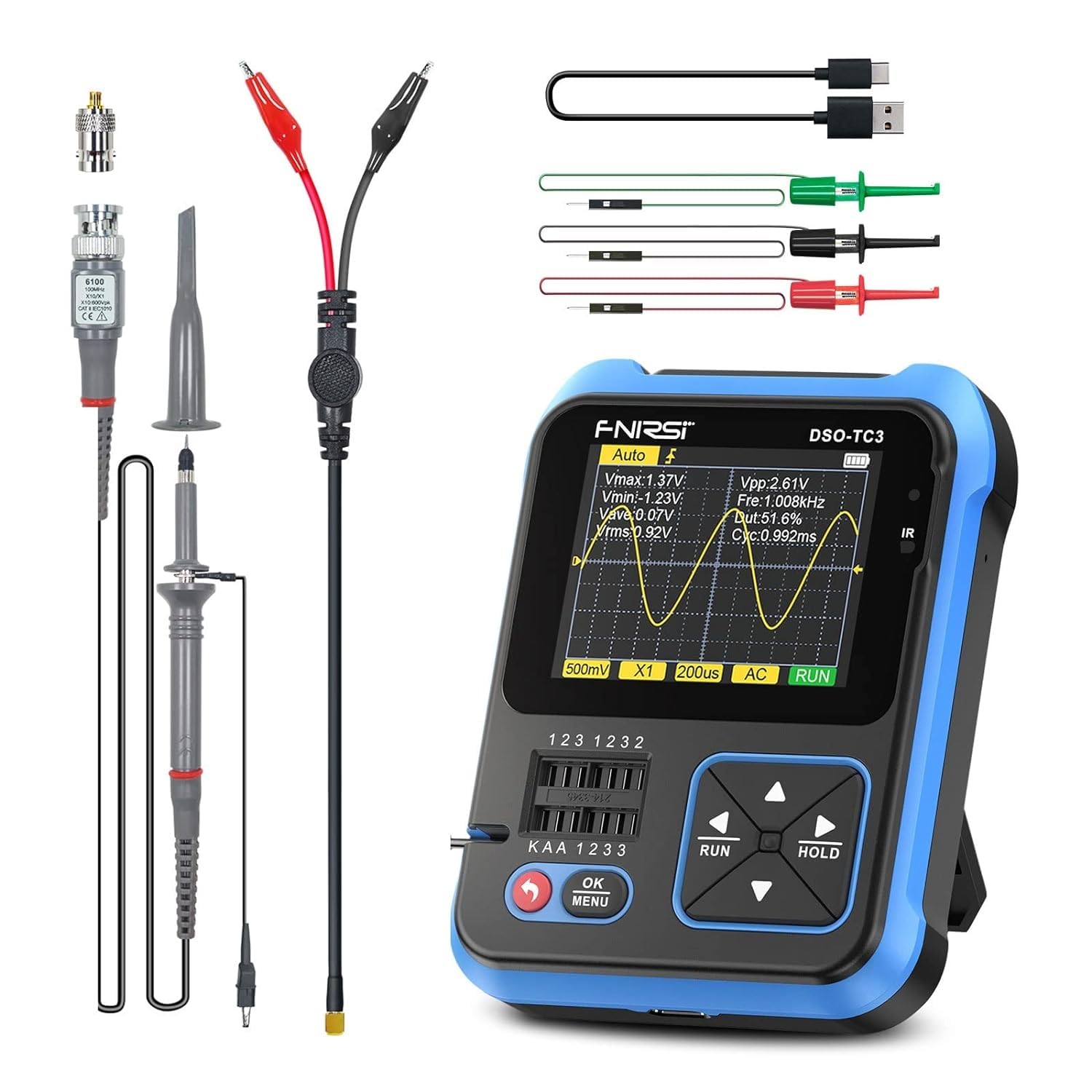 Mua ZHITING [3 in 1] DSO-TC3 500kHz Bandwidth Portable Handheld ...