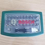 Bosch 2607017063 Screwdriver Bit Set, 32 Pieces: Amazon.co.uk: DIY & Tools