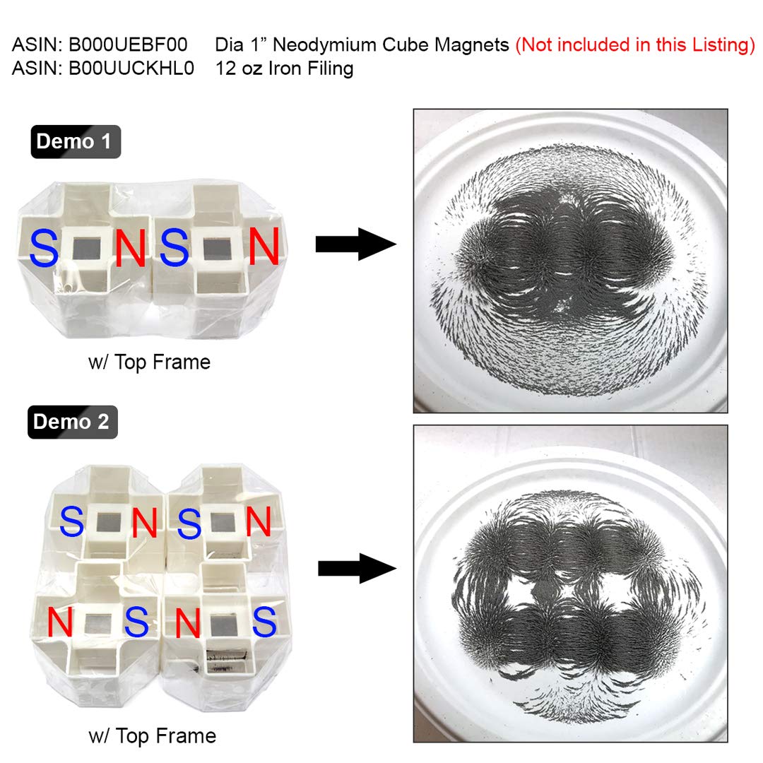 12 Oz Fine Iron Filings Magnetic Iron Powder For Magnet Education And ...