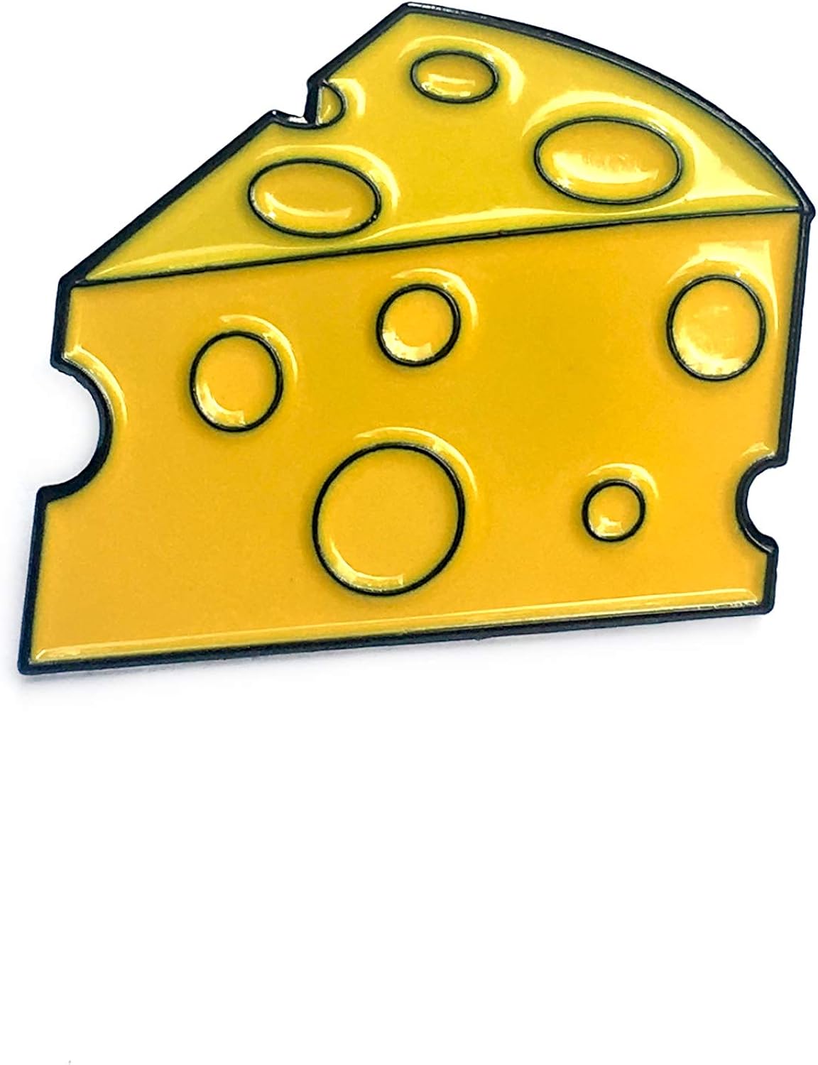 Amazon.com: Cheese Enamel Lapel Pin: Clothing