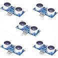 Amazon.com: Gowoops 5PCS HC-SR04 Ultrasonic Module Distance Measuring ...