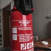 ESTINTORE per AUTO 2kg A POLVERE OMOLOGATO EN 3-7: Amazon.it: Fai da te