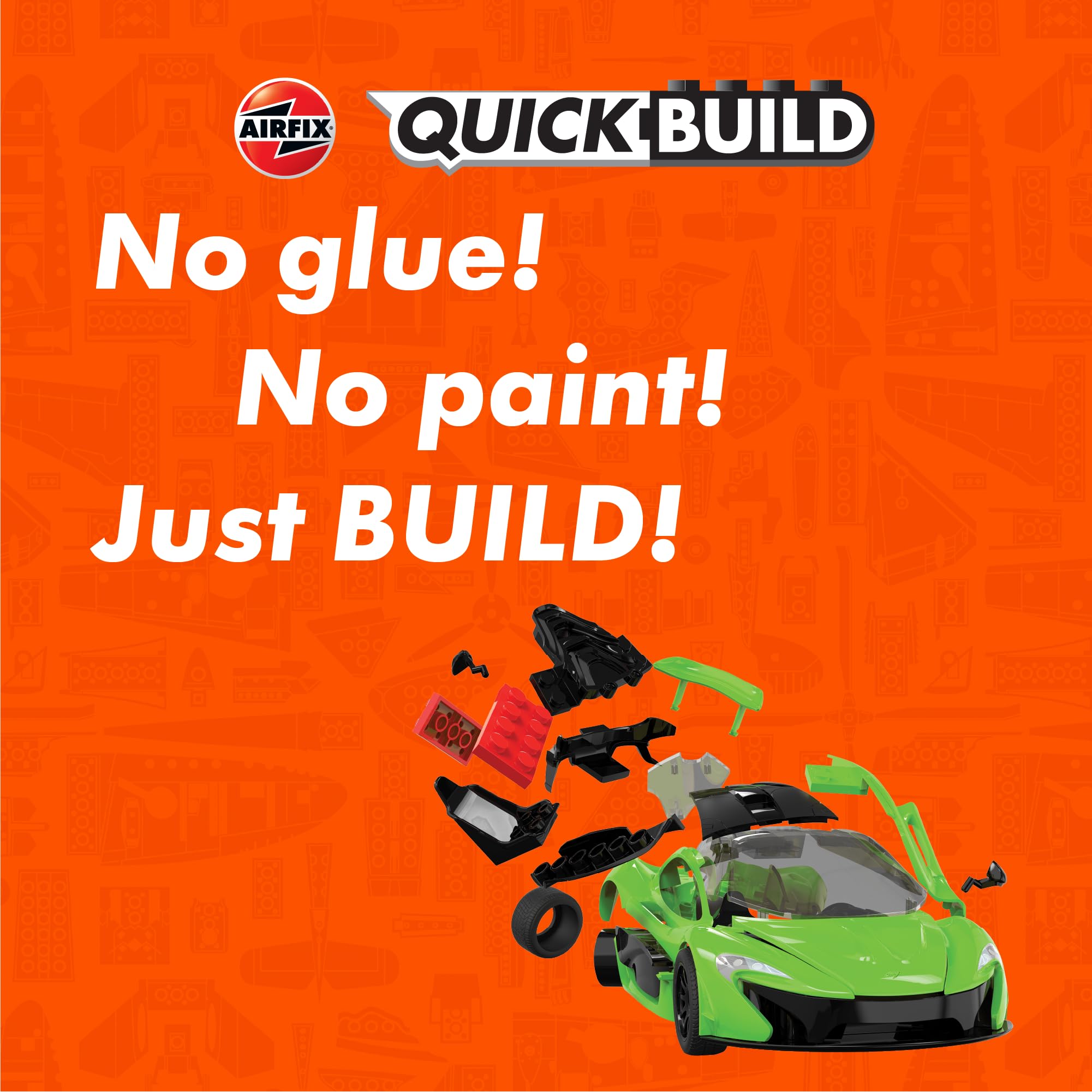 Mua Airfix J6021 Quickbuild Plastic Model Car Kits - McLaren P1 Green ...