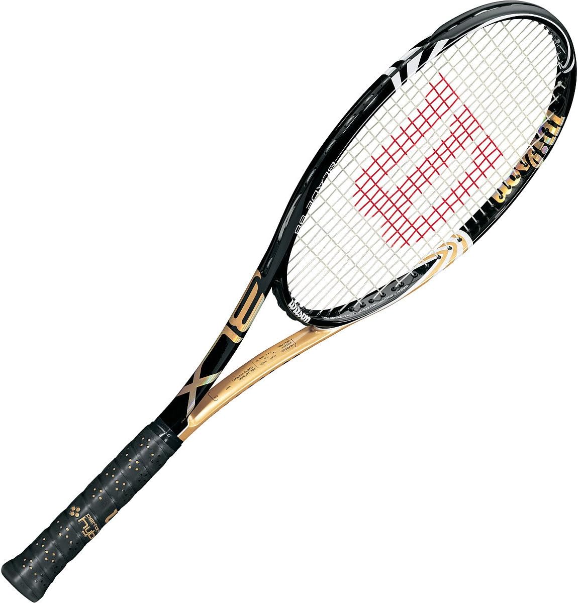 Wilson Blade 98 BLX Tennis Racket Black schwarz,gold Size:L1: Amazon.co ...