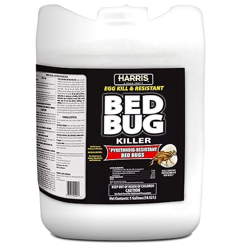 Harris Commercial Bed Bug Killer, Toughest Liquid with Odorless and Non ...