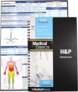 Amazon.com : H&P Notebook - Medical History and Physical Notebook, 100 ...