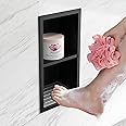 Amazon.com: Qeke Shower Foot Rest for Shaving Legs, 304 Stainless Steel ...