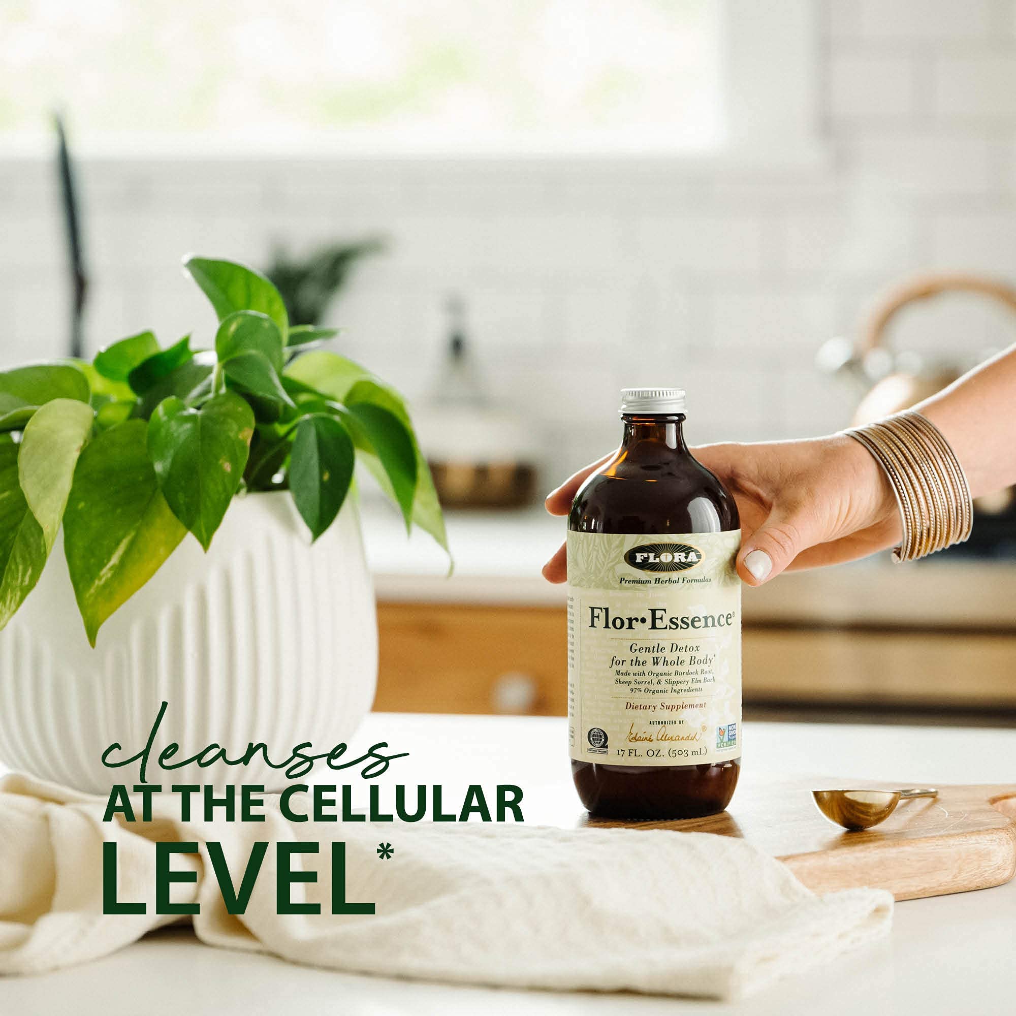 Mua Flora Flor Essence Liquid Tea Blend 32oz LARGE - Gentle Detox ...