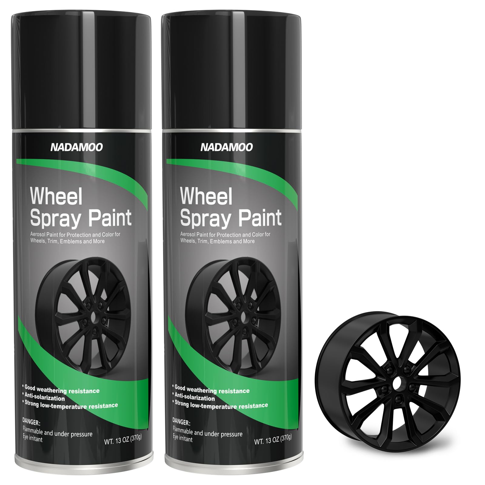 Mua NADAMOO Aluminum Wheel Spray Paint, Semi-gloss Aerosol Car Rim ...