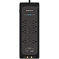 Amazon.com: Monster Power Strip Surge Protector with USB Ports - Heavy ...