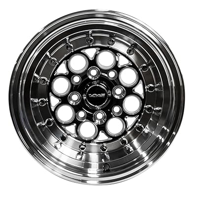 Buy 2x Pair Set 13x9” VMS Racing Modulo 4 LUG Drag Track WHEELS RIMS ...