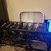 Amazon.com: Kingwin Bitcoin Miner Rig Case W/ 6, or 8 GPU Mining ...