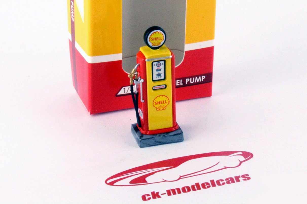TrueScale Miniatures TSM13AC29 1:43 Scale Shell Retro Fuel Pump Toy ...