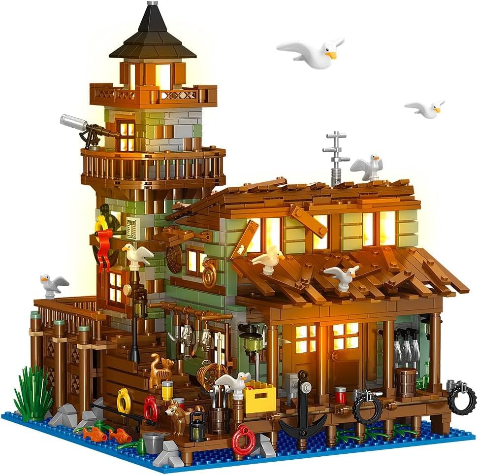 ***NON-REFUNDABLE*** INSOON Fishing Village Store House Building Set ...