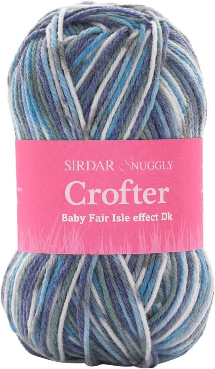 Sirdar Snuggly Baby Crofter DK Double Knitting - 50g Skye (174): Amazon ...