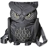 Amazon.com | Darling's Owl Padded Straps Quilted Daypack/Backpack ...