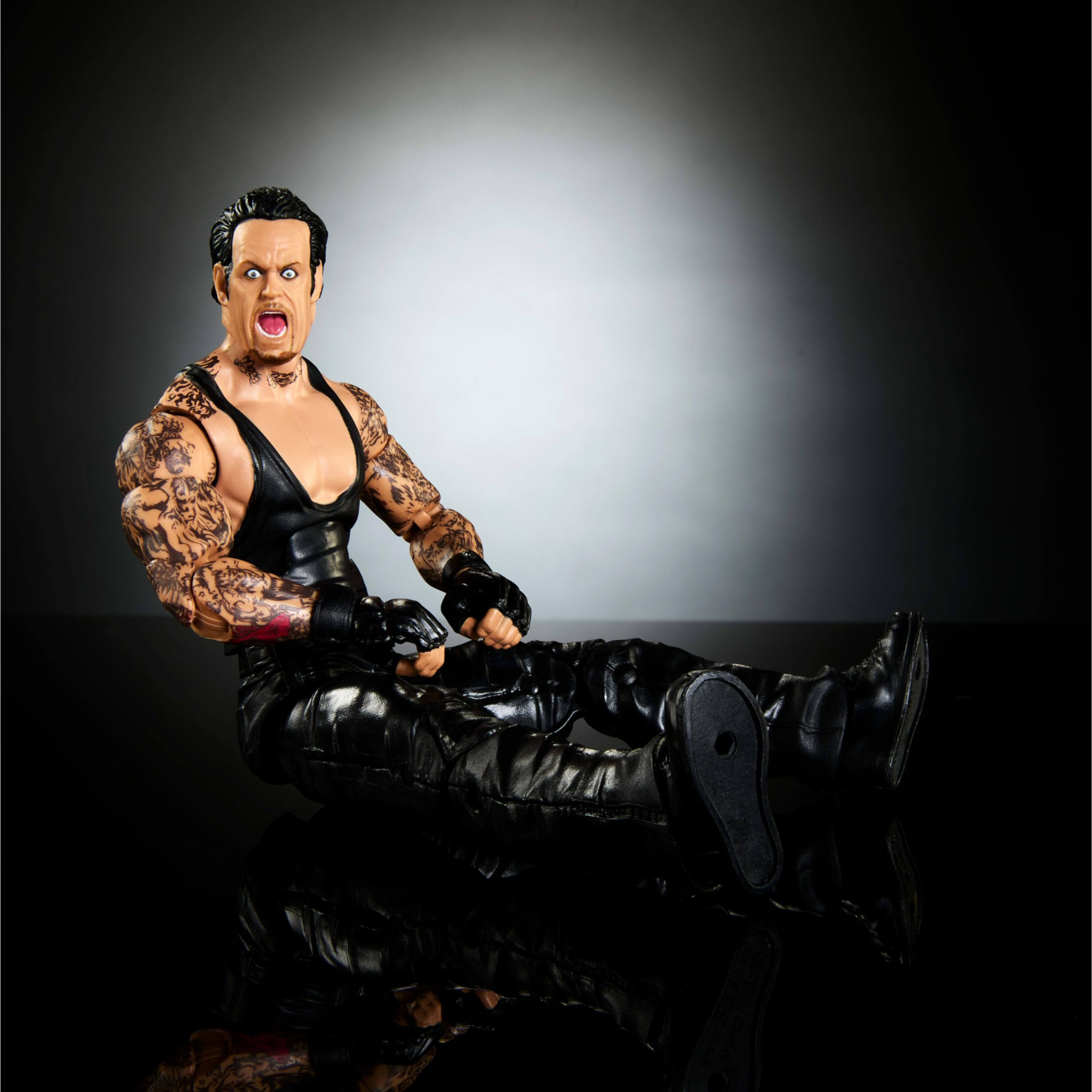 Mua WWE Elite Collection Action Figure SummerSlam Undertaker with Accessory and Referee Build-A ...