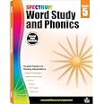 Spectrum Grade 5 Word Study and Phonics Workbooks, Ages 10 to 11, 5th ...
