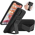 Amazon.com: LAUDTEC iPhone 12 Mini Case with Kickstand, Vertical/Horizontal Stand Hand Strap ...