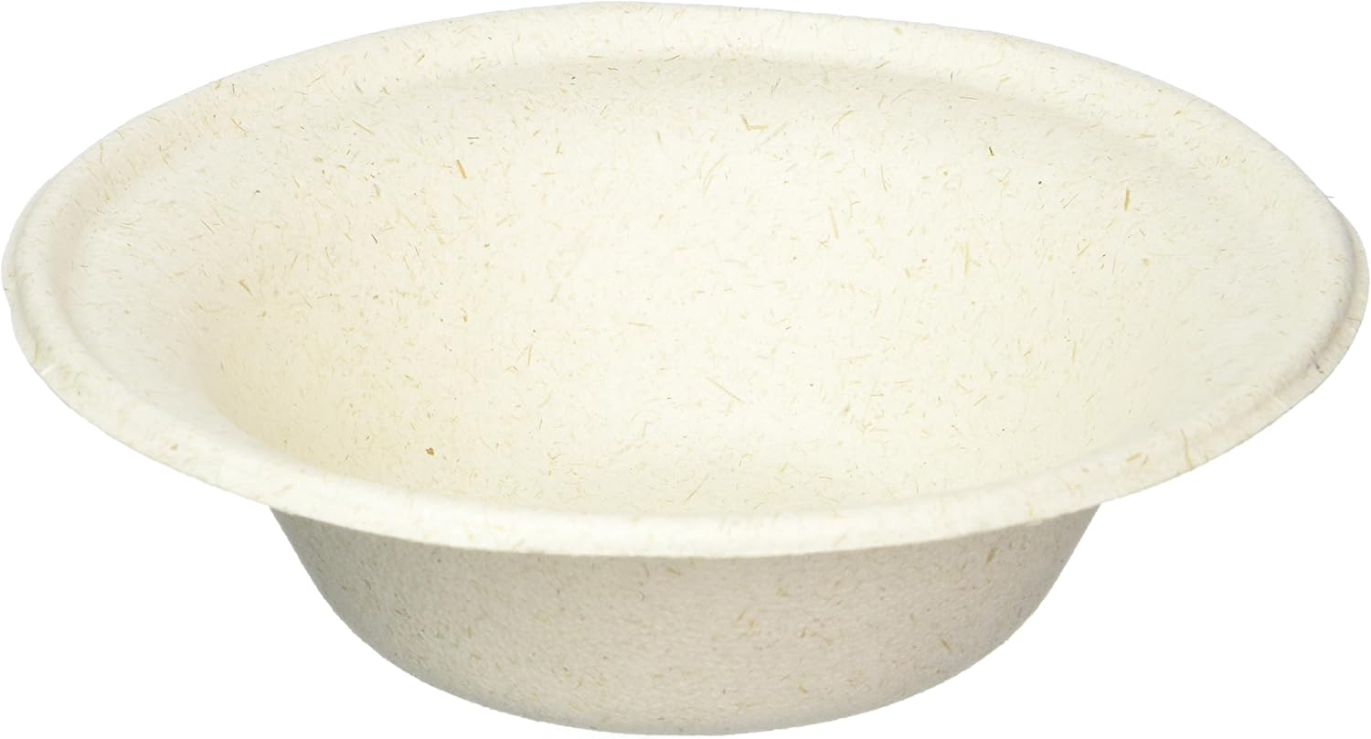 Amazon.com: 100% compostable and biodegradable DISPOSABLE 12oz BOWLS ...