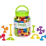 Amazon.com: Froogly - 50 Piece Suction Toy Construction Set | Building ...
