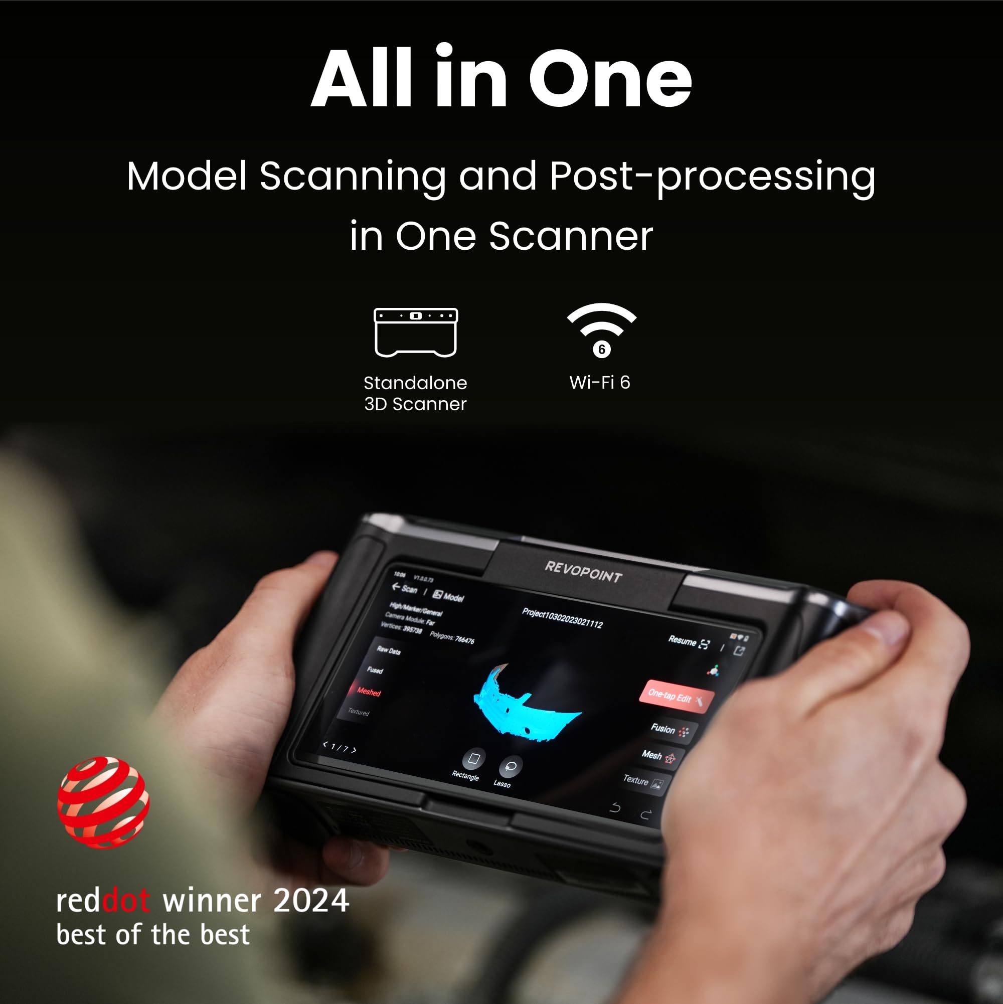 Mua Revopoint MIRACO Pro 3D Scanner for 3D Printing Handheld, 3D ...