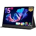Amazon.com: AYY 15 Inch Portable Monitor - 1080P Full HD, IPS Screen ...