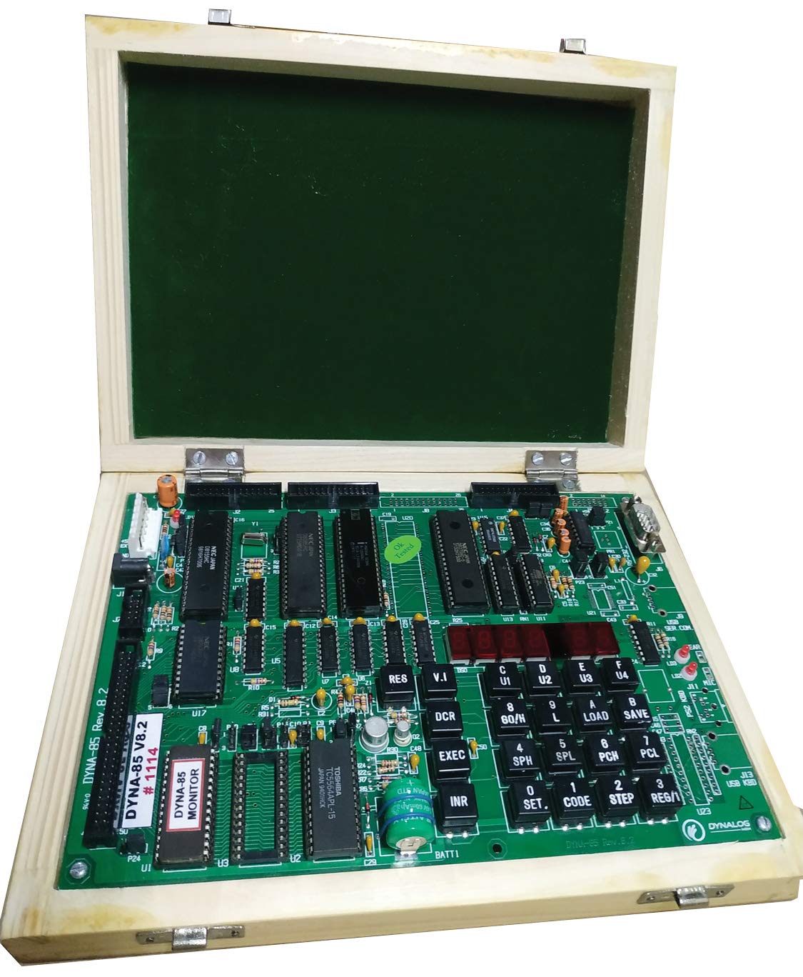 DYNALOG 8085 Microprocessor Programming Trainer Kit : DYNA 85: Amazon.in: Industrial & Scientific