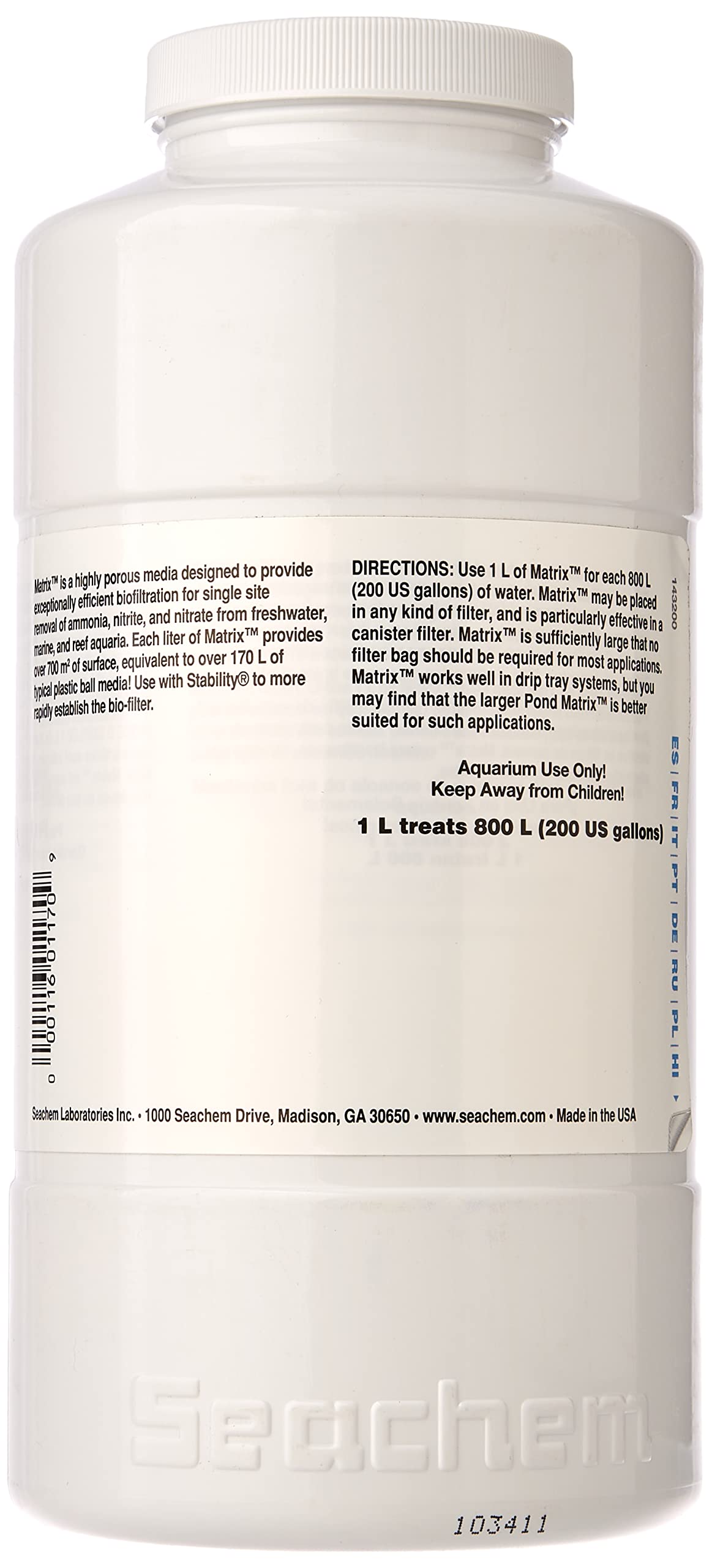 Mua Matrix Bio Media 1 Liter trên Amazon Mỹ chính hãng 2024 | Fado