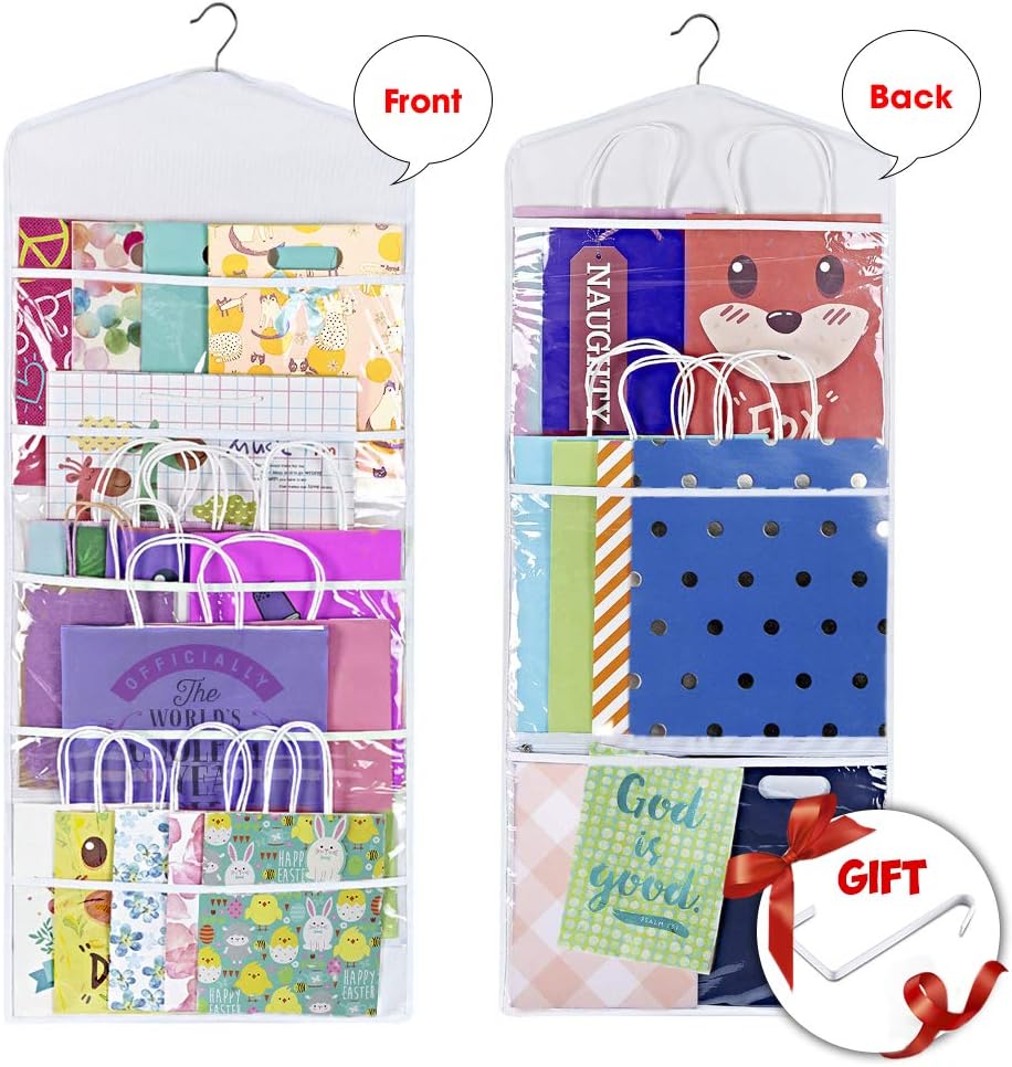 Amazon.com: Primode Gift Bag Storage Organizer with Multiple Front and ...