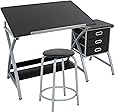 Amazon.com: ZENY Tabletop Tilted Drawing Drafting Table Craft Drafting ...