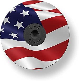Amazon.com : Bikelangelo American Flag Bicycle Stem Cap : Sports & Outdoors