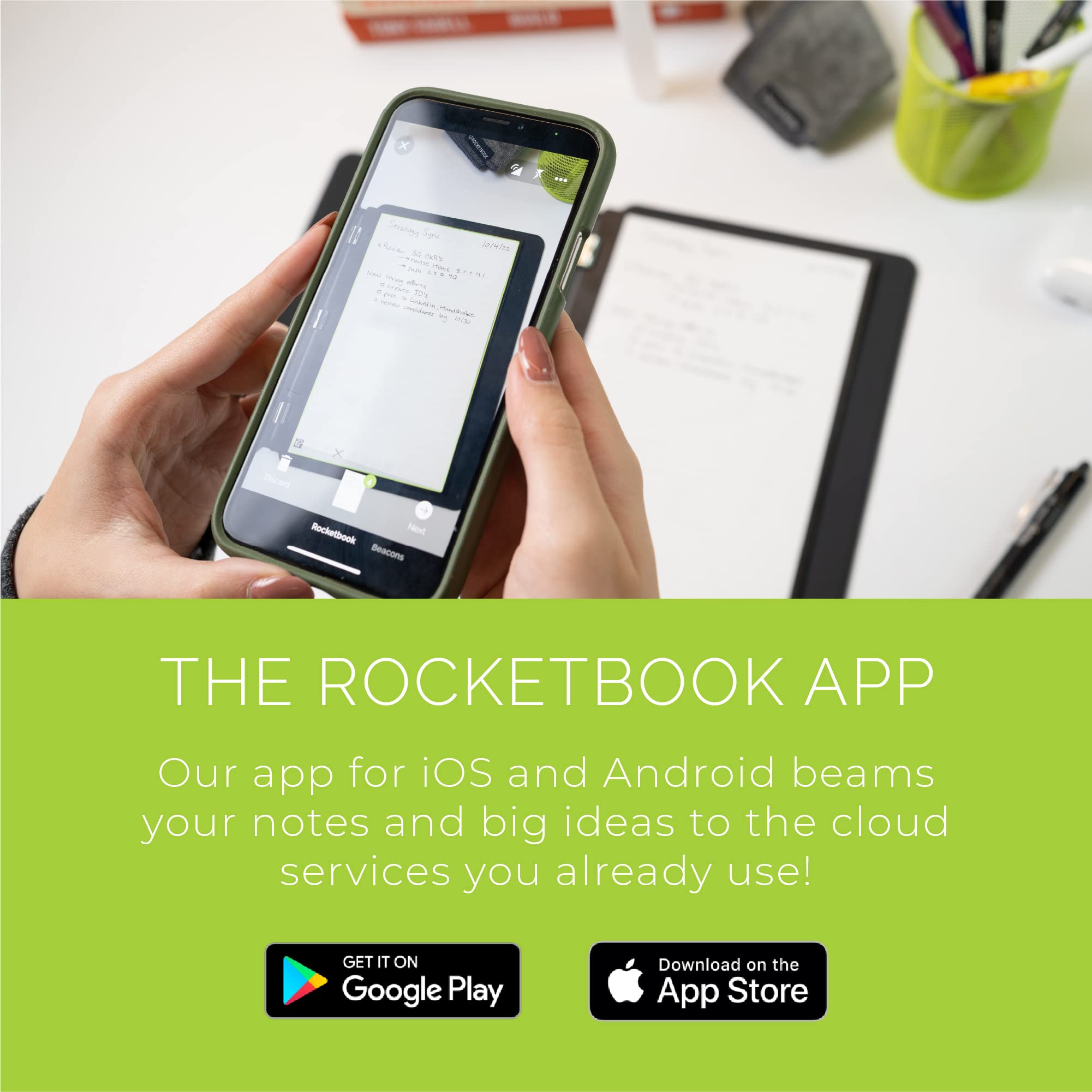 Mua New Rocketbook Pro 2.0 Smart Notebook | Steel Blue | Scannable ...