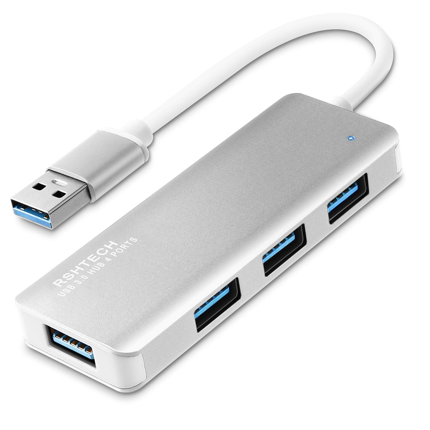 Mua RSHTECH USB 3.0 Hub 4-Port Ultra Slim Aluminum Data Hub Portable ...
