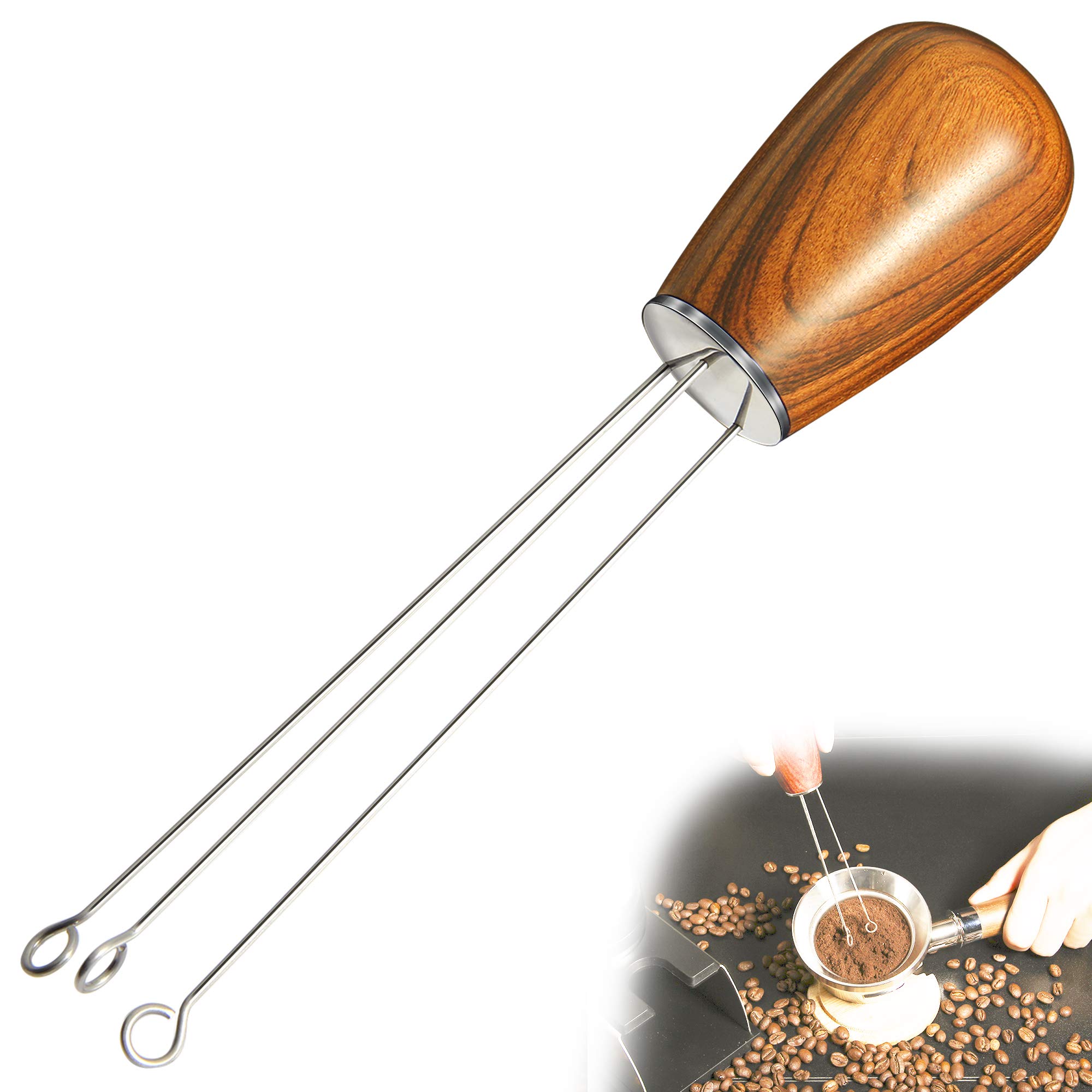 Buy CoreReplace Espresso Coffee Stirrer, High-ranking Wood Handle ...