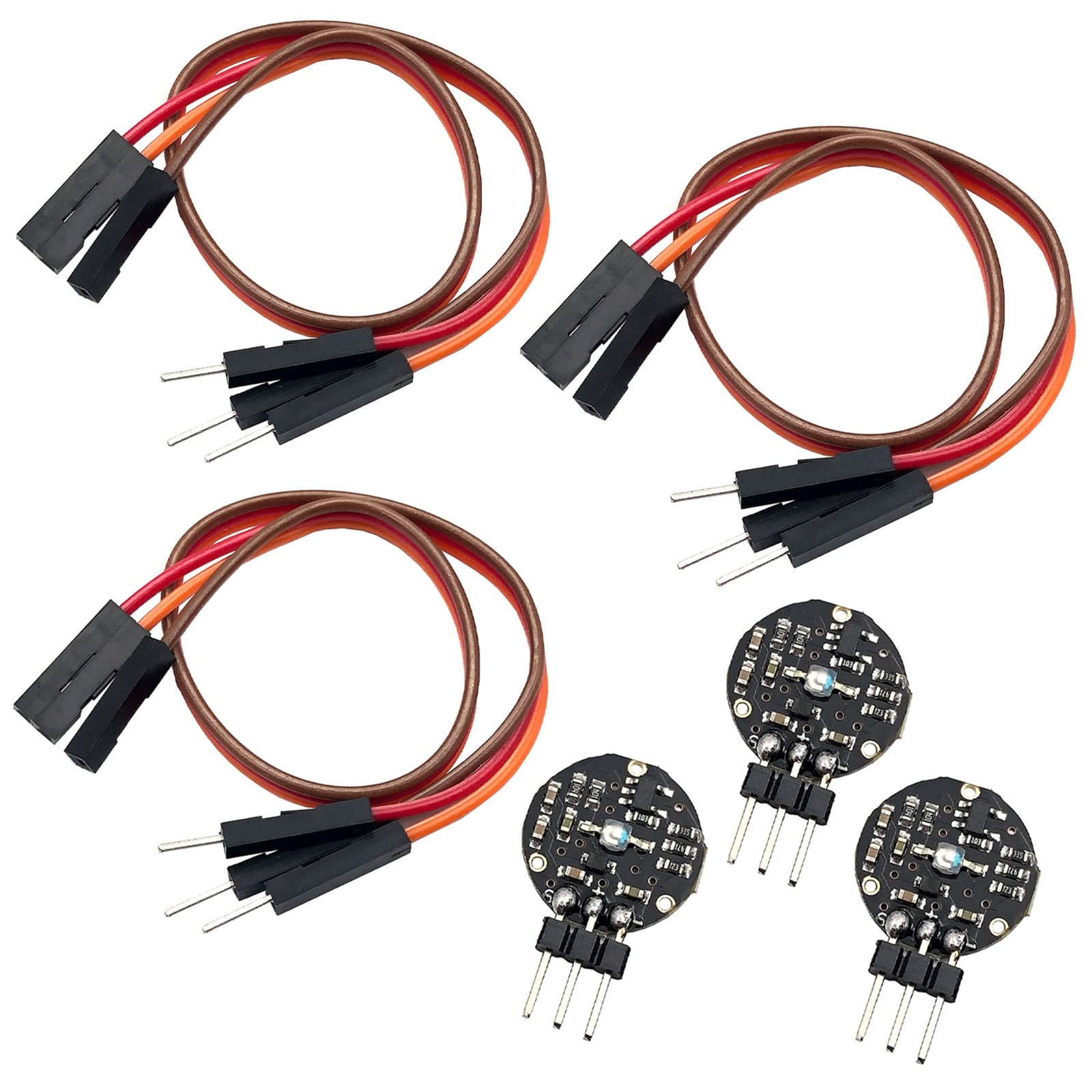Mua FainWan 3PCS Pulse Sensor Heart Rate Sensor Monitor Pulse Sensor Compatible with Ar-duino ...