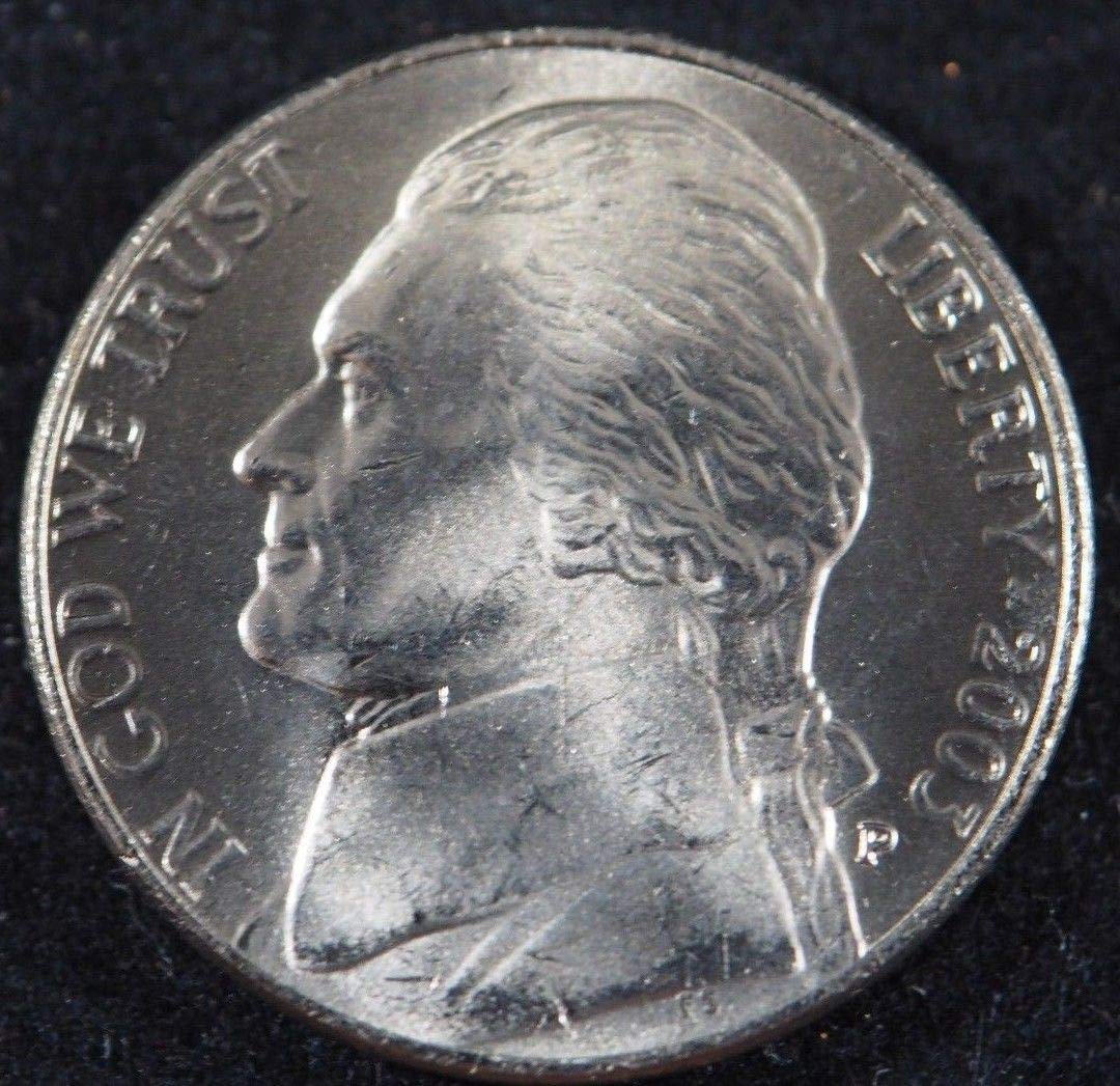 2003 P Jefferson Nickel Nickels Ungraded at Amazon's Collectible Coins ...