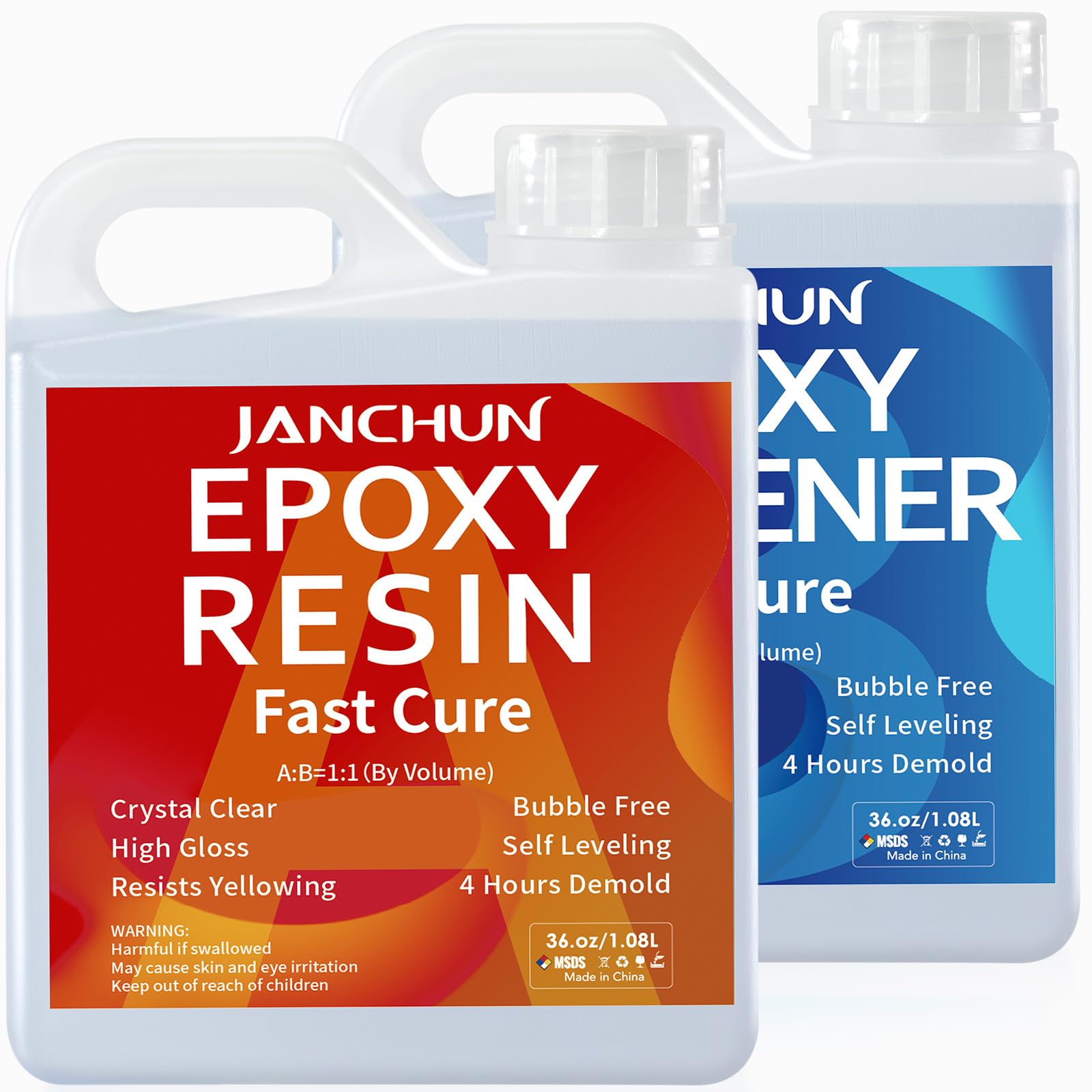 Mua Epoxy Resin Kit 72OZ - Crystal Clear Resin Epoxy - No Yellowing No ...