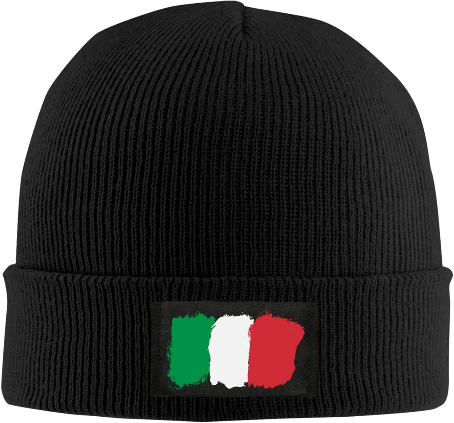 MKDIJIUWL - Gorro de punto elástico y suave, diseño de bandera italiana ...