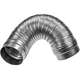 Amazon.com: 5" Inch Flexible Duct - 0.82 to 1.64 ft Length - Corrugated ...