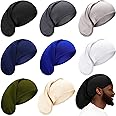 Amazon.com: 8 Pieces Unisex Dreadlock Cap Dreadlock Spandex Cap Long ...