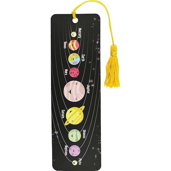 Solar System Printable Bookmark Solar System Children's Bookmark: