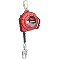 3M Protecta Self-Retracting Lifeline 3590038, Galvanized Cable, Steel Swivel Snap Hook, 50 ft ...
