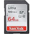 Amazon.com: SanDisk 64GB Ultra SDXC UHS-I Memory Card - 100MB/s, C10, U1, Full HD, SD Card ...